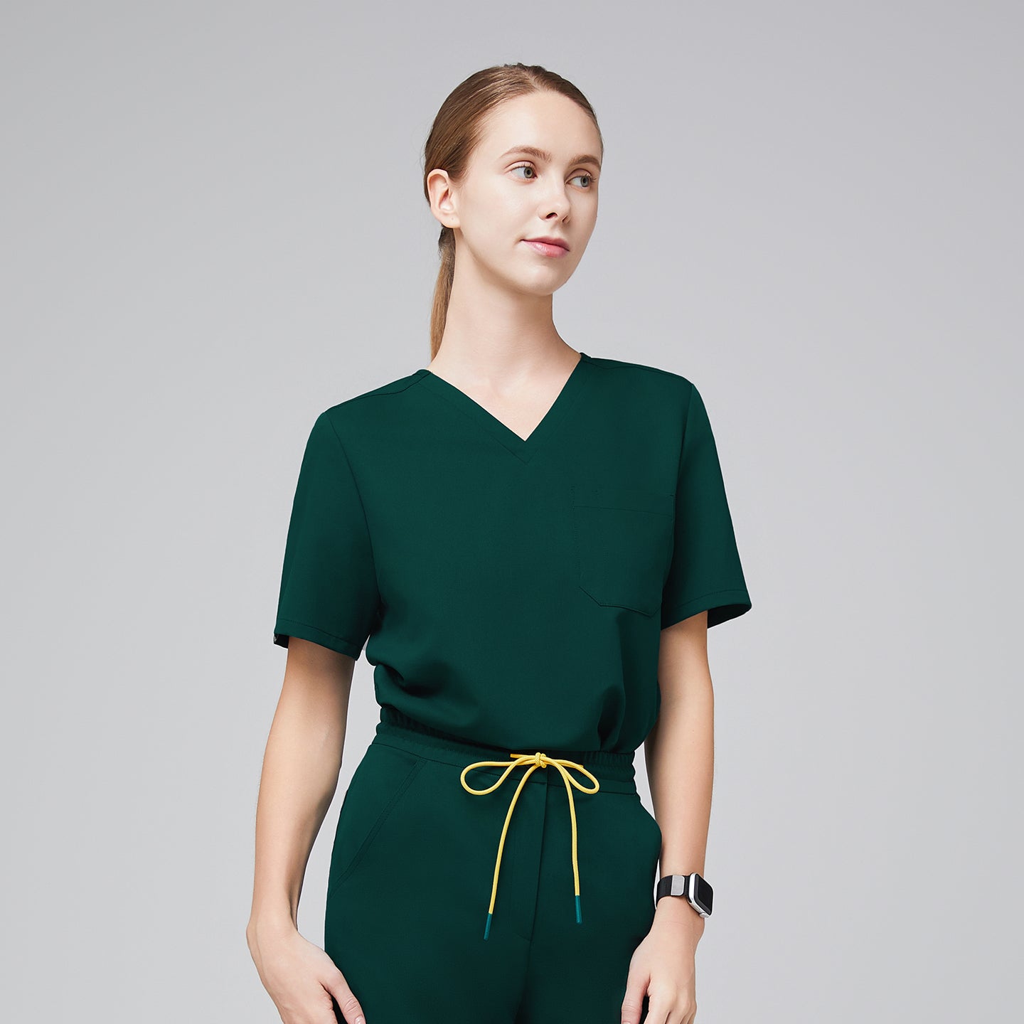 Zenir | W-3-Pocket Scrub Top