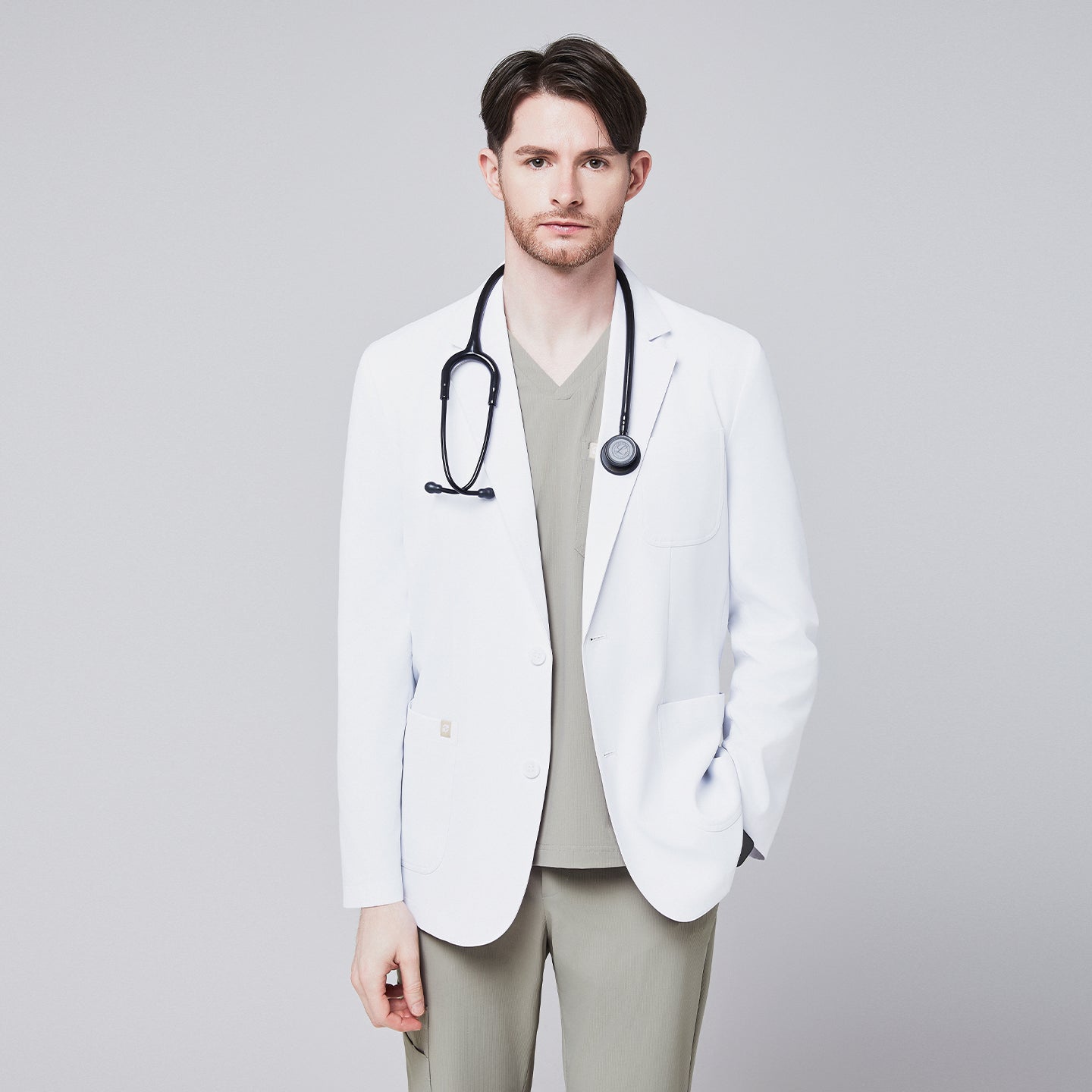 Zenir | M-Short Lab Coat LCM-01